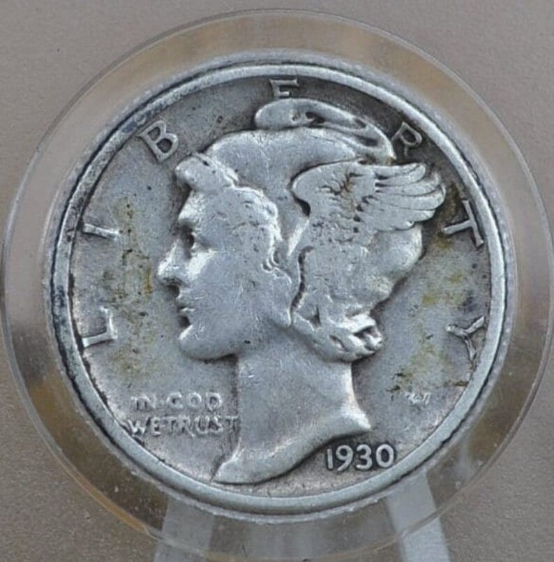 1930 Mercury Silver Dime - Choose by Grade - Great Detail - 1930P ...