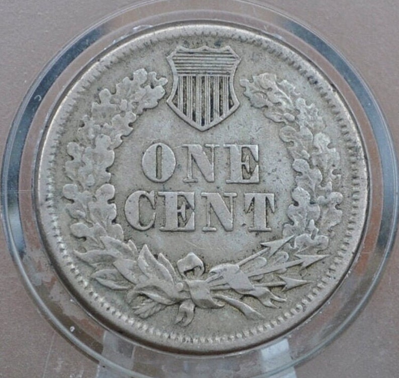 1860 Indian Head Penny - Choose by Grade - Round Bust 1860 - Second ...