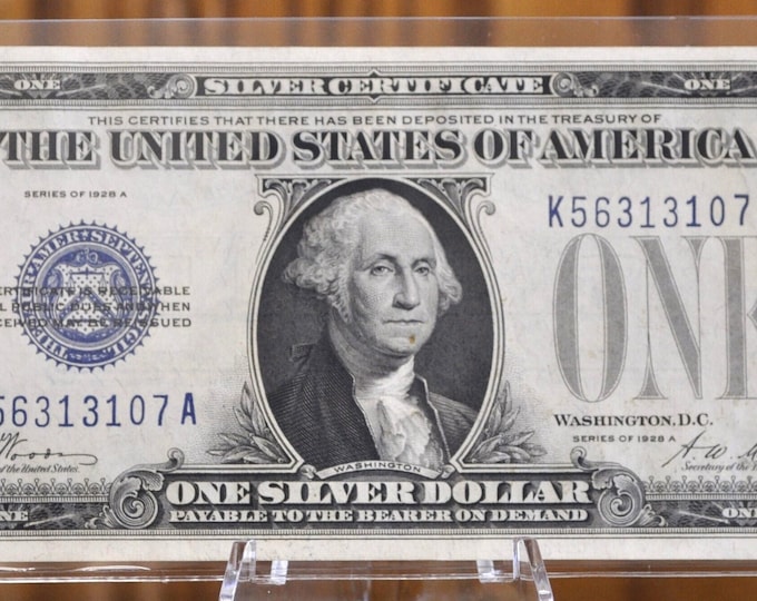 1928 1 Dollar Silver Certificate - Choose by Grade - 1928 One Dollar ...