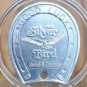 Silver Bird Hotel and Casino Good Luck Token - the Fun Hotel of the ...