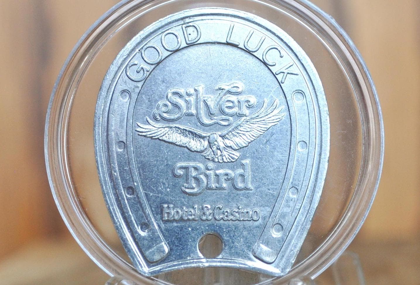 Silver Bird Hotel and Casino Good Luck Token - the Fun Hotel of the ...