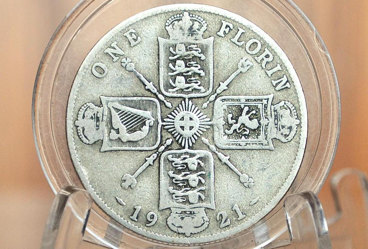 Great Britain Florins, 1900s - Choose by Date and Grade - Silver 1 ...