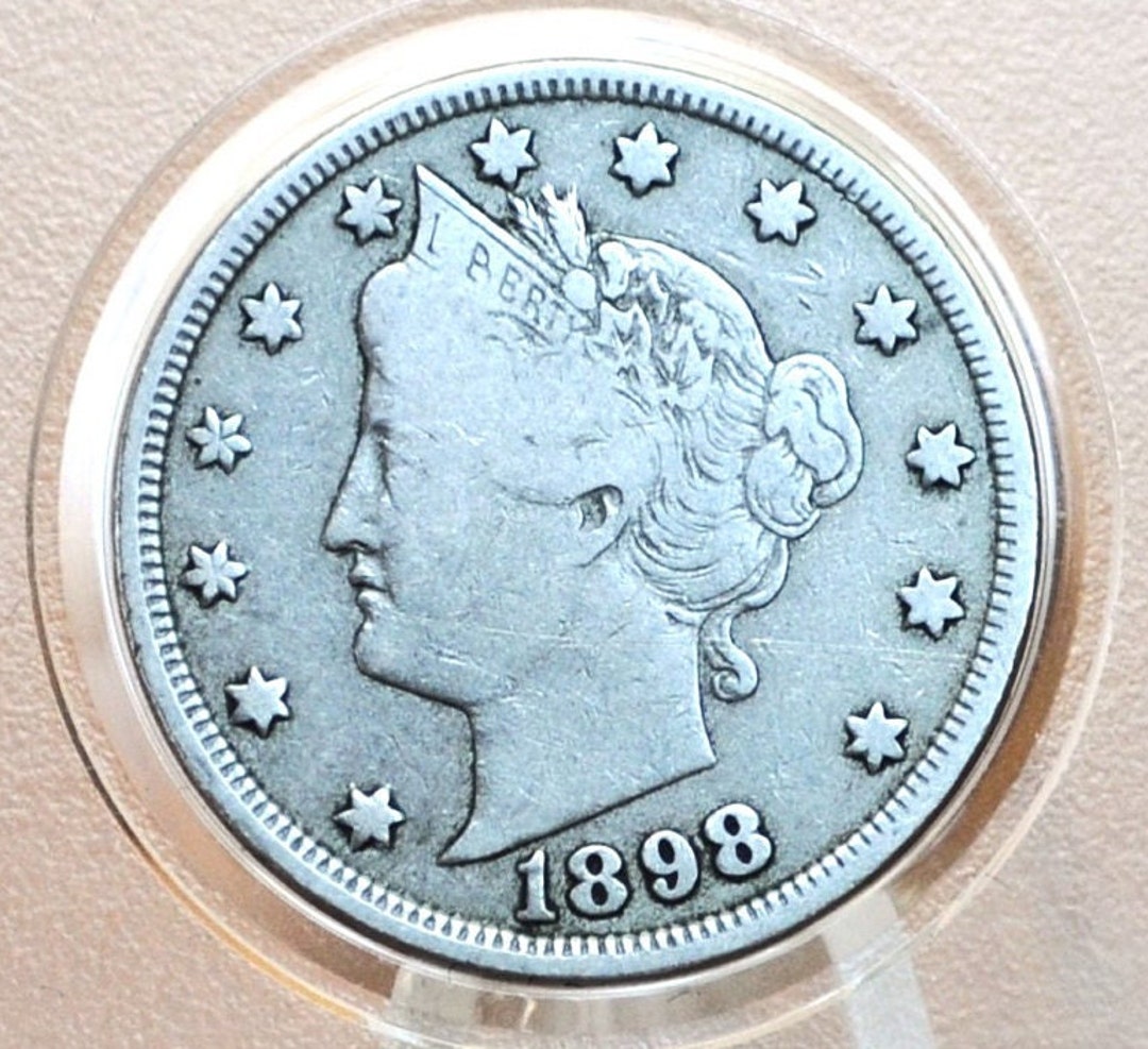 1898 V Nickel - Choose by Grade/condition - 1898 Liberty Head Nickel ...