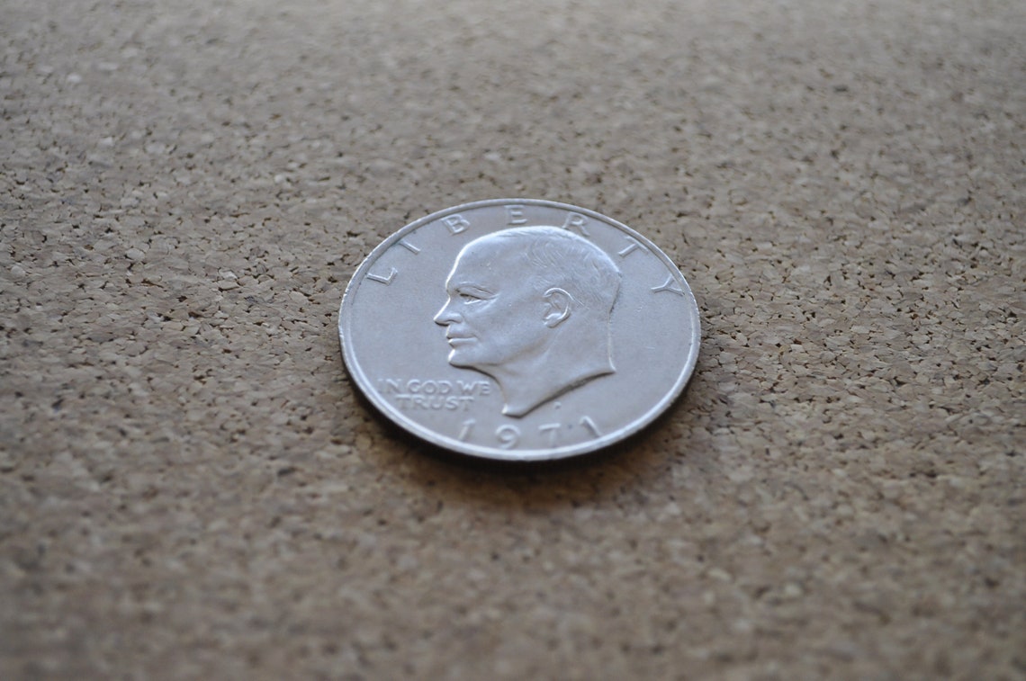 1970's Eisenhower Dollar - Etsy
