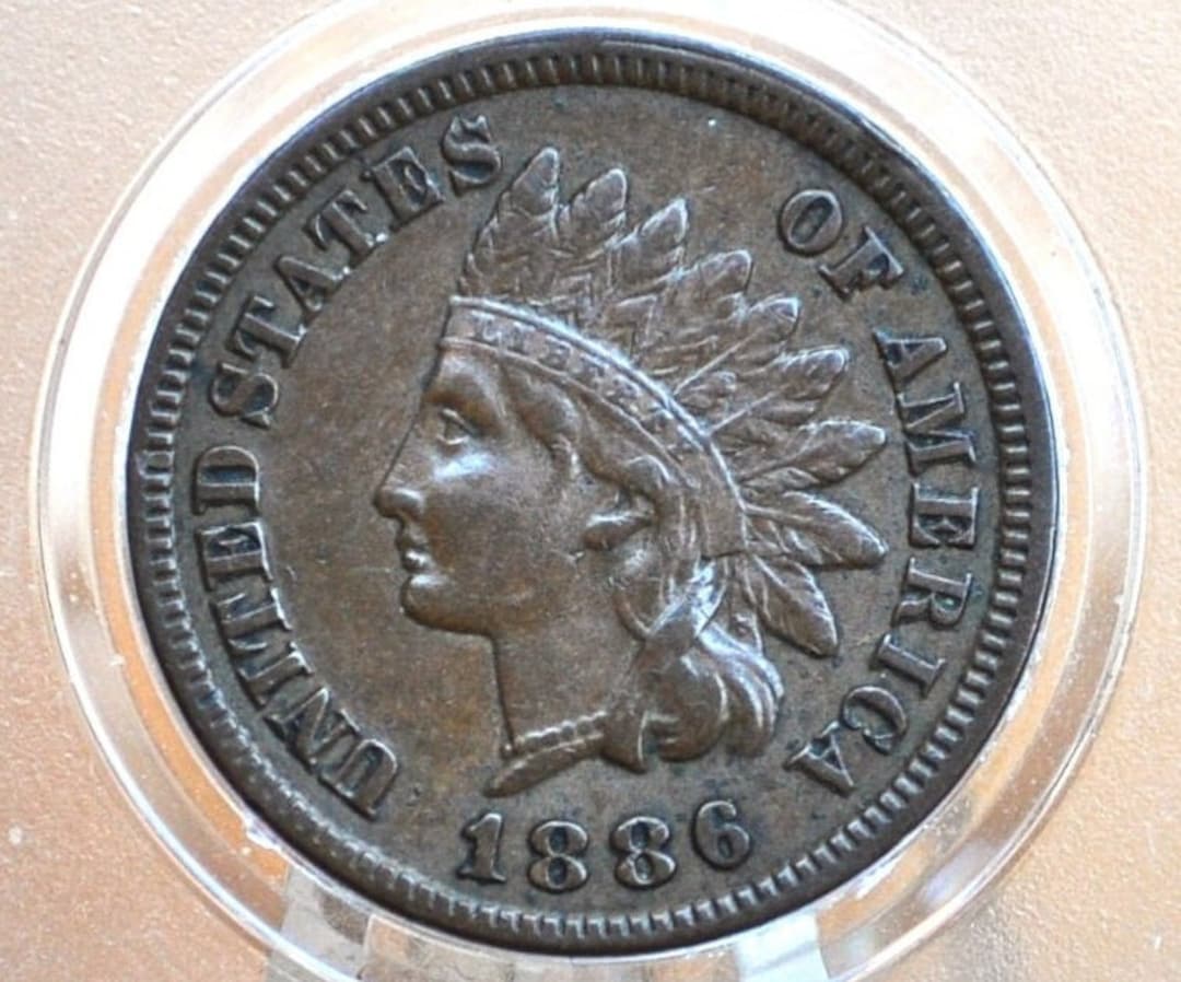 1886 Indian Head Penny Type 1 - Choose by Grade - 1886 Type I Indian ...