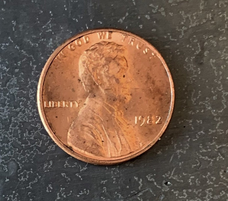 1982 Lincoln Memorial Penny Cent Large Date Fantastic - Etsy