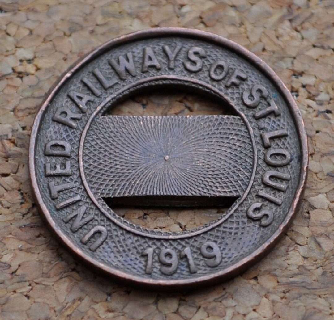 United Railways of St. Louis Token St. Louis Missouri Token - Etsy