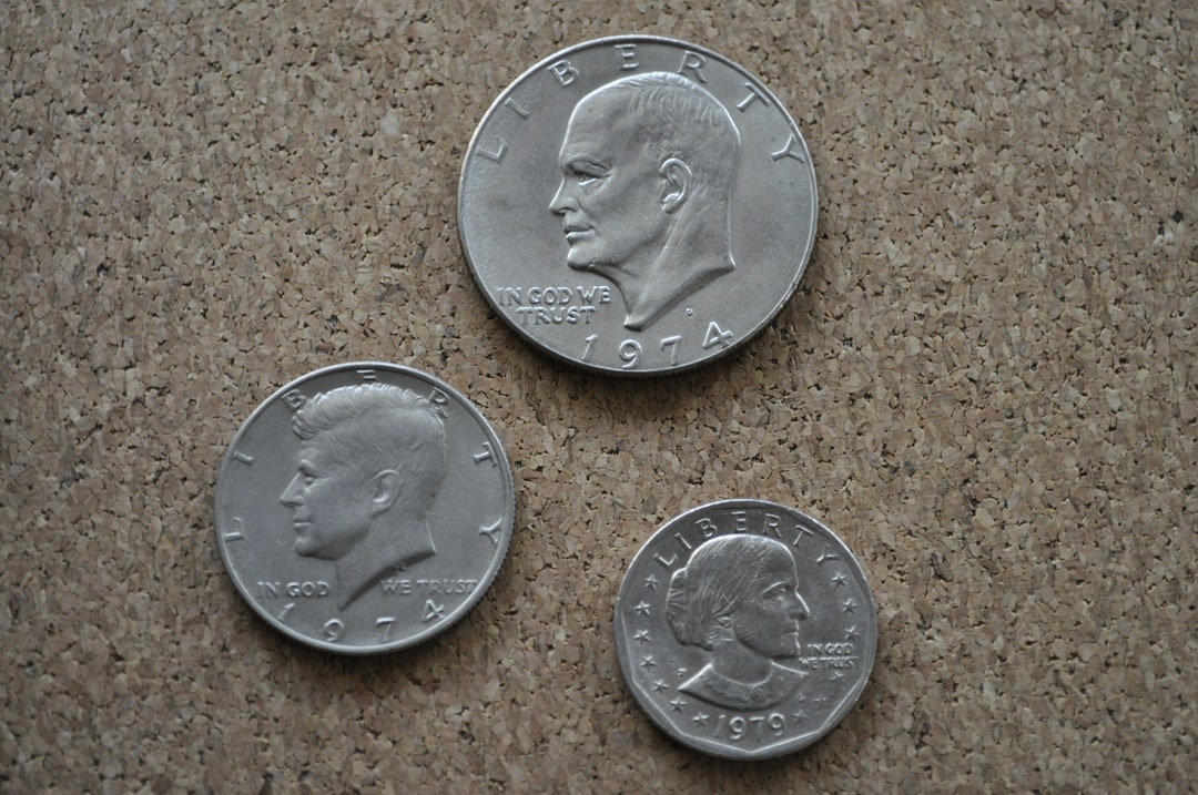 70's Coin Collection - Etsy