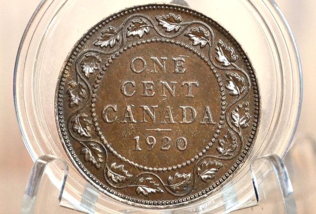 1920 Canadian Cent - Choose by Grade - King George V One Cent Canada ...