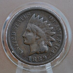 1889 Indian Head Penny - Choose by Grade / Condition, G-XF (good to ...
