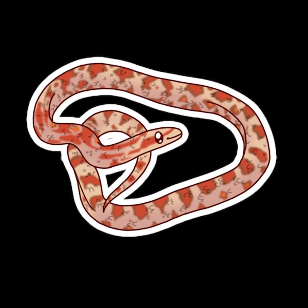 Corn Snake Sticker - Etsy
