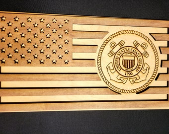 Wooden Military Flag | Etsy