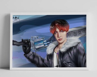 BTS Poster Dynamite Outline Printable Wall Decor Pop - Etsy