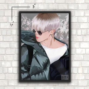 BTS Jimin Art Print Kpop BTS Jimin Fanart Print Kpop Fan Art Prints, - Etsy