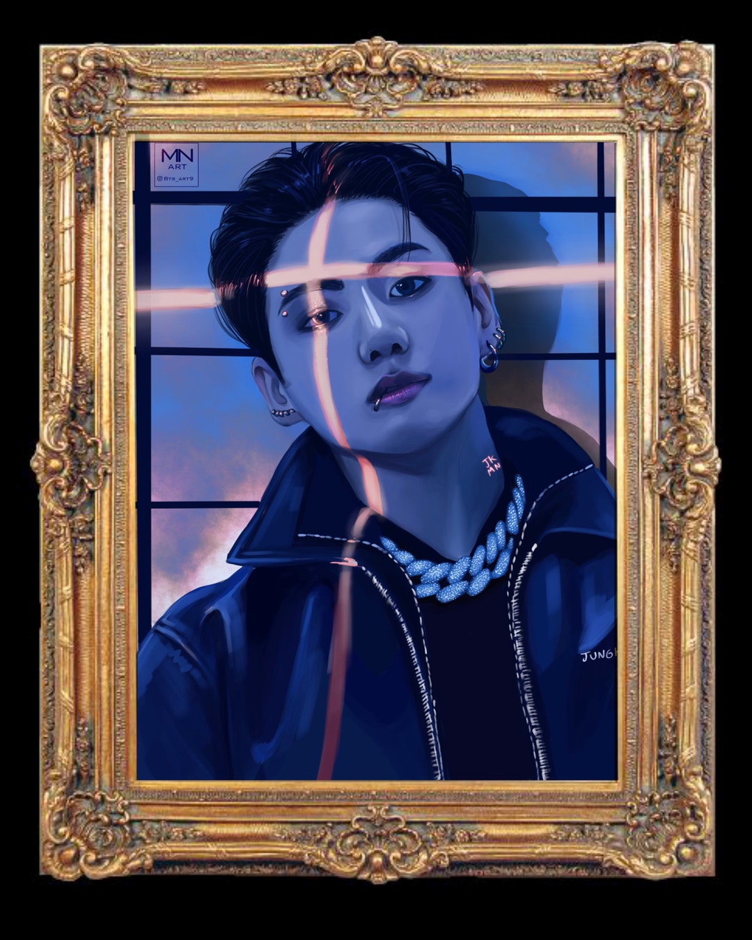 BTS PROOF JK Art, Jungkook Fanart, Jk Digital Art, Army Gift - Etsy
