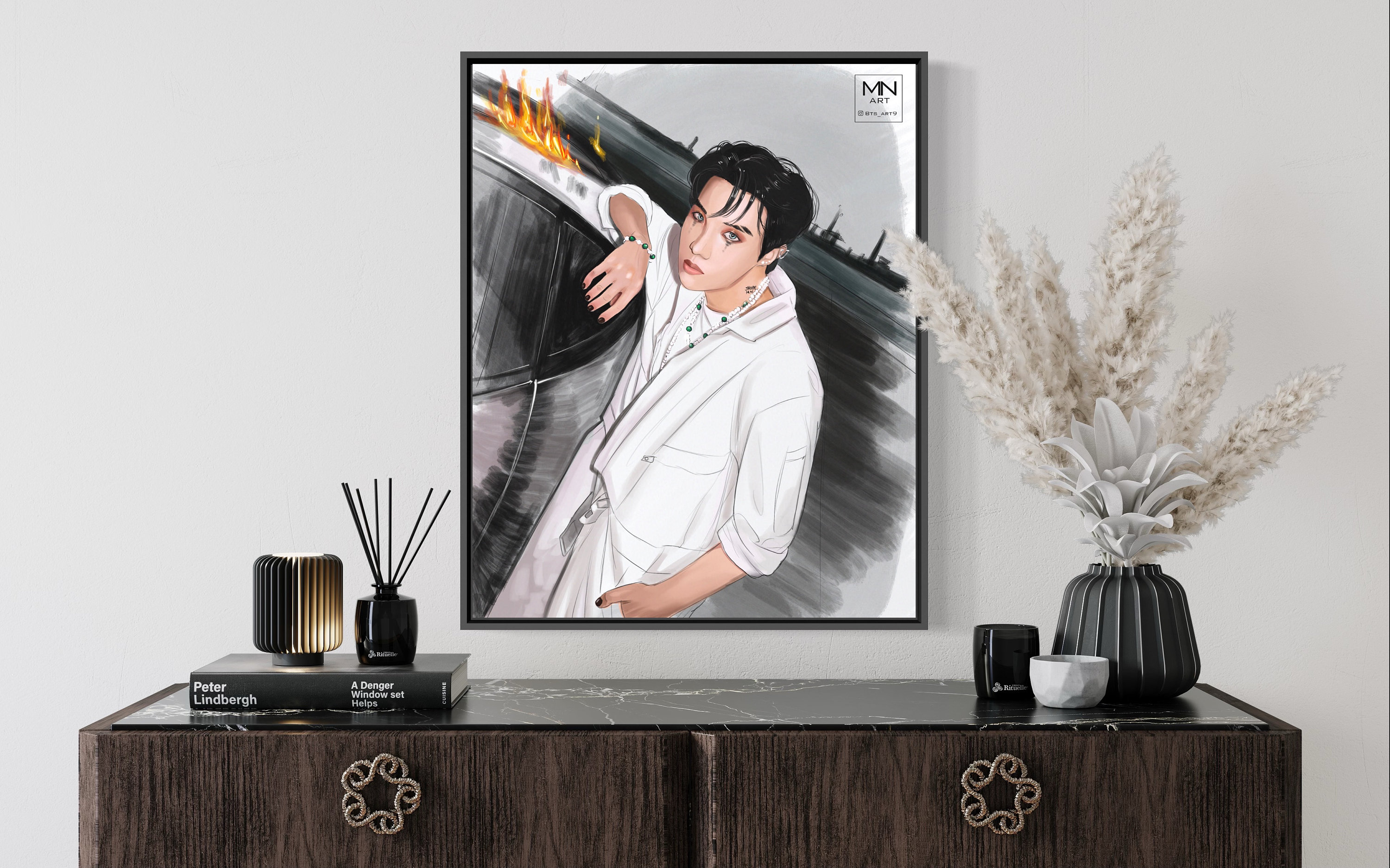 BTS Jhope Arson Art Print Bts Jhope Jack in the Box Jack in - Etsy
