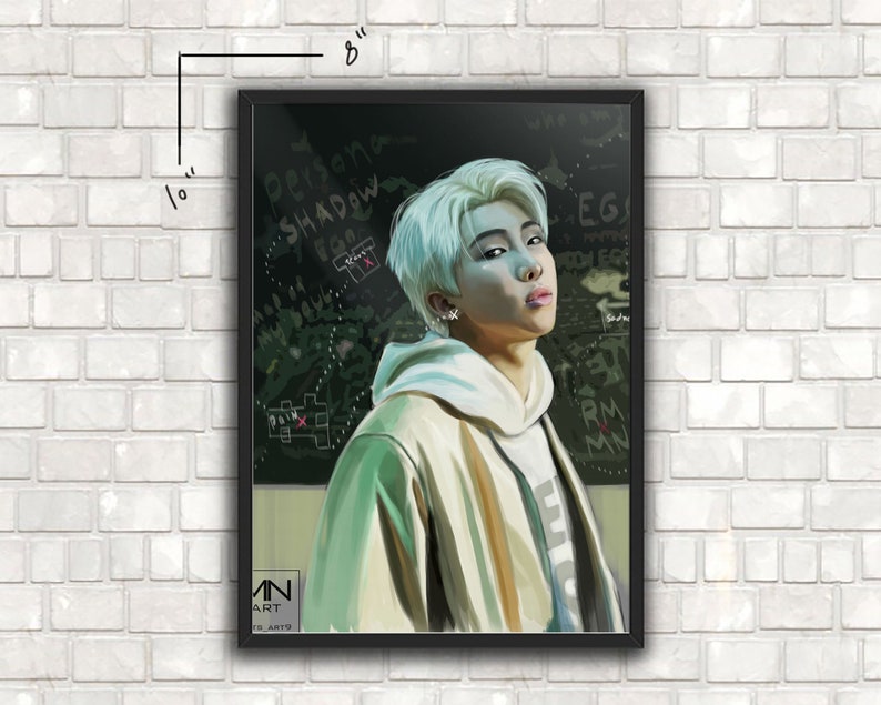 BTS RM Persona Digital Fanart Print Kpop BTS Rm Digital Fan - Etsy