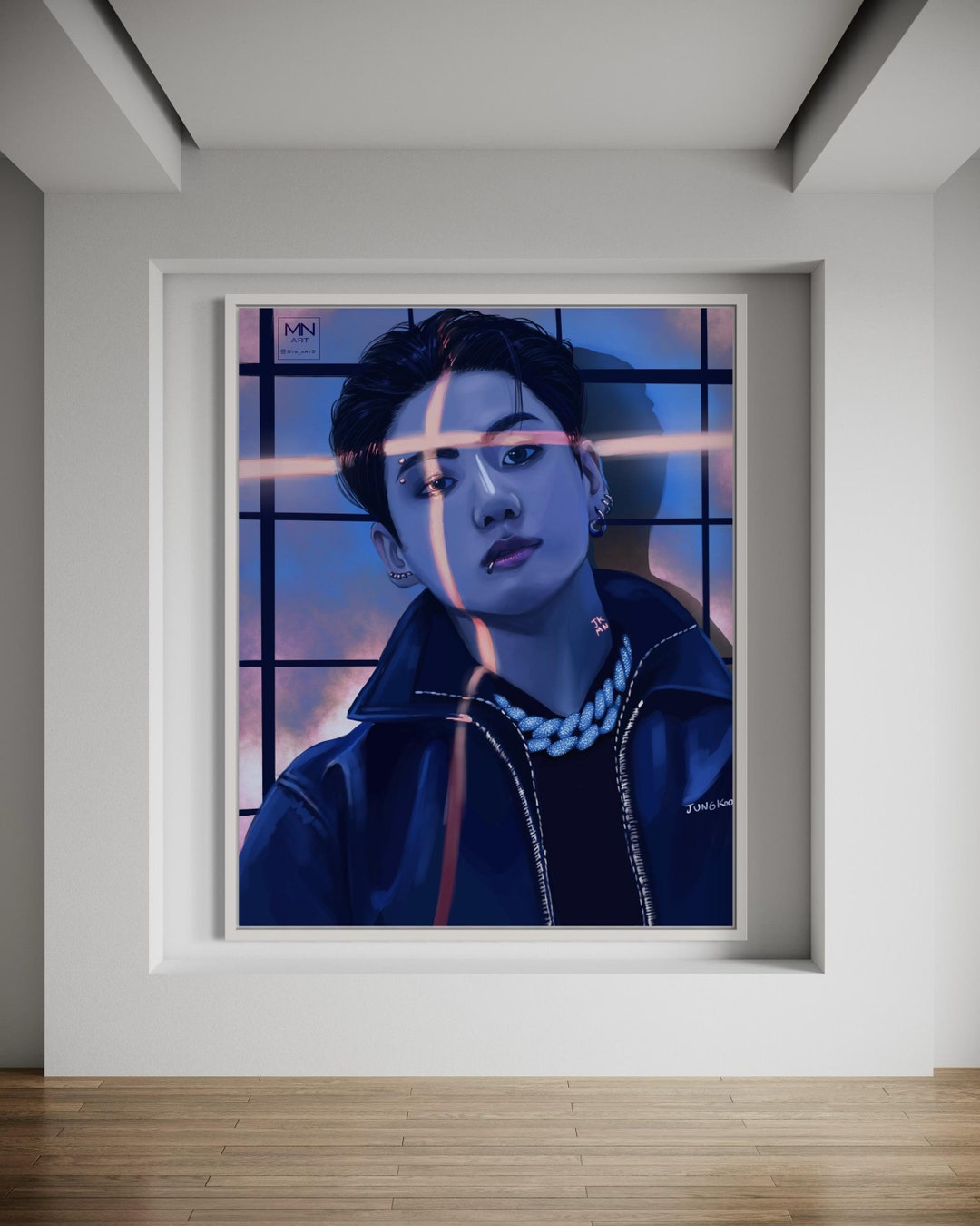 BTS PROOF JK Art, Jungkook Fanart, Jk Digital Art, Army Gift - Etsy