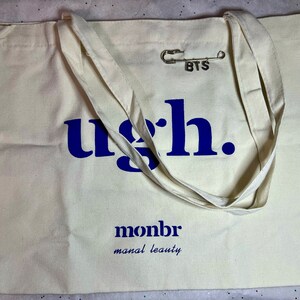 BTS Ugh Tote Bag Bts Tote Bag Bts Merch Tote Bag Kpop Army - Etsy