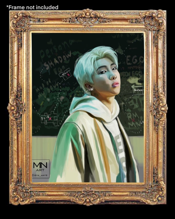 BTS RM Persona Digital Fanart Print Kpop BTS Rm Digital Fan - Etsy