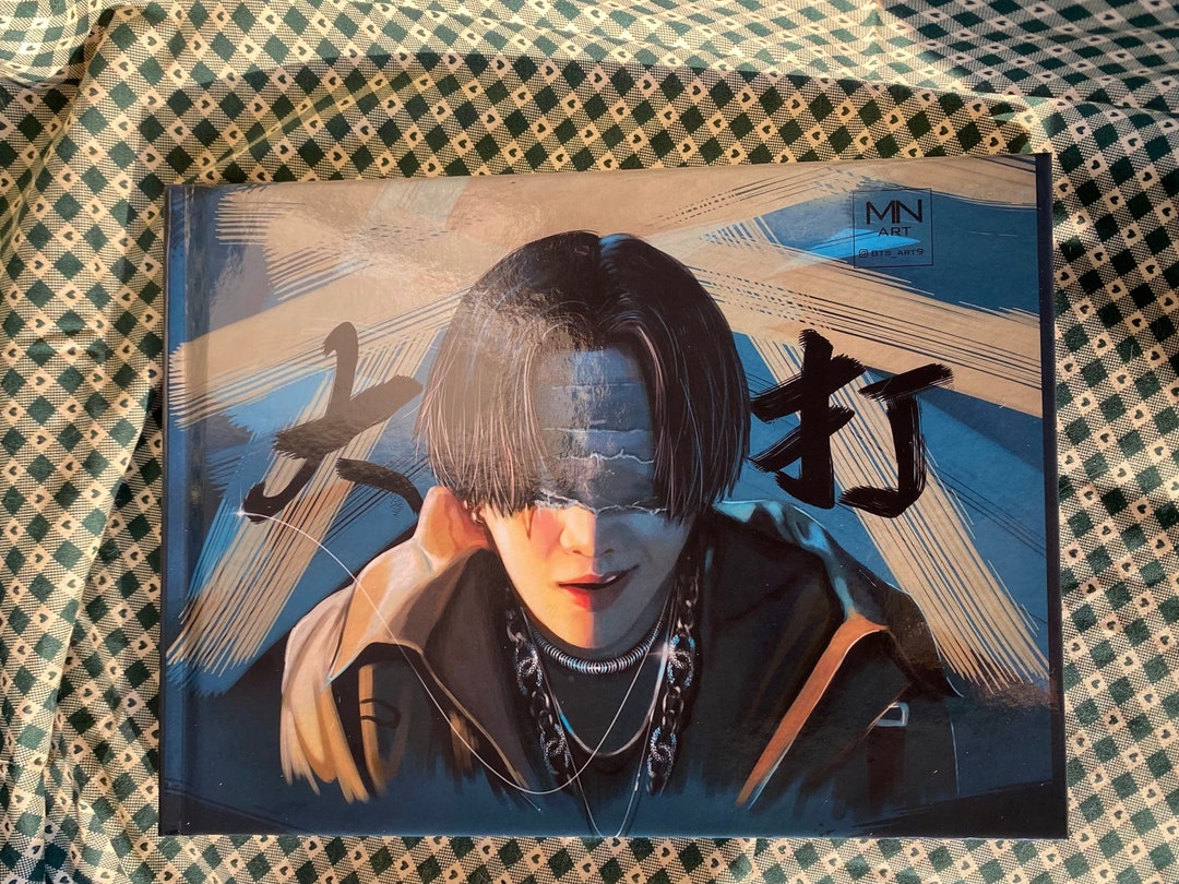 BTS Art Book, Bts Fanart, Art Book, Bts Photo Book, Hardcover Art Book ...