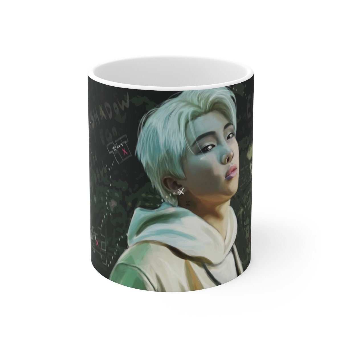 Bts RM Fanart Mug Bts RM Mug RM Cup Bts Gift Army Gift - Etsy UK