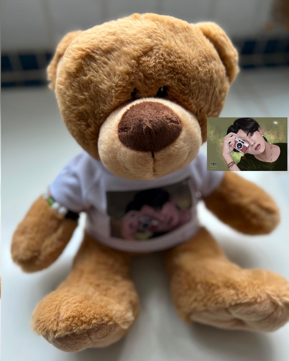 BTS Themed Bears Bts Fanart Bts Gifts Bts Army Gifts Bts - Etsy