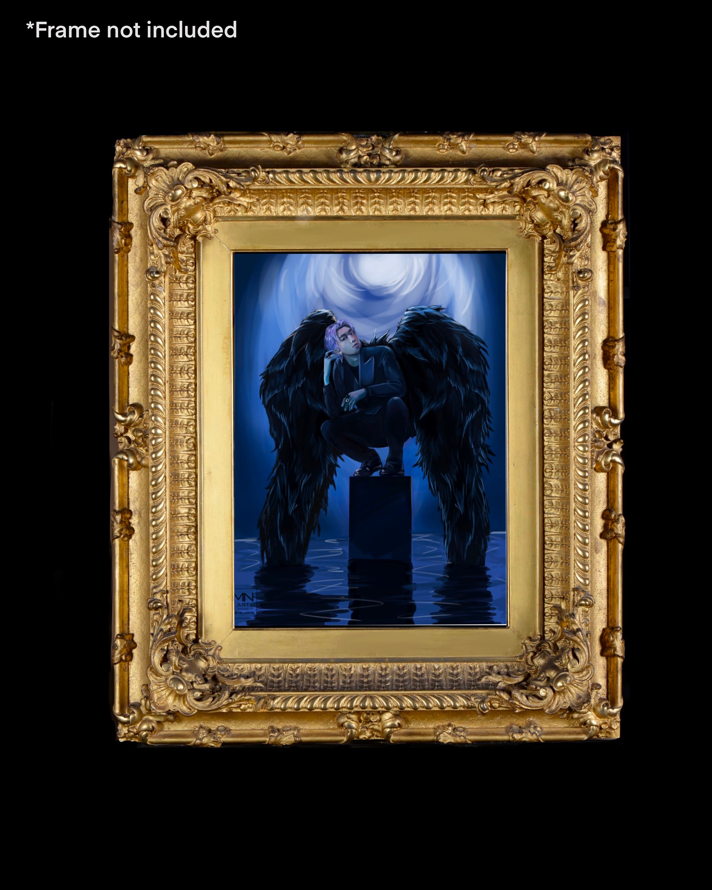 BTS RM Fan Art Print Kpop BTS Kim Namjoon Fan Art Print | Etsy