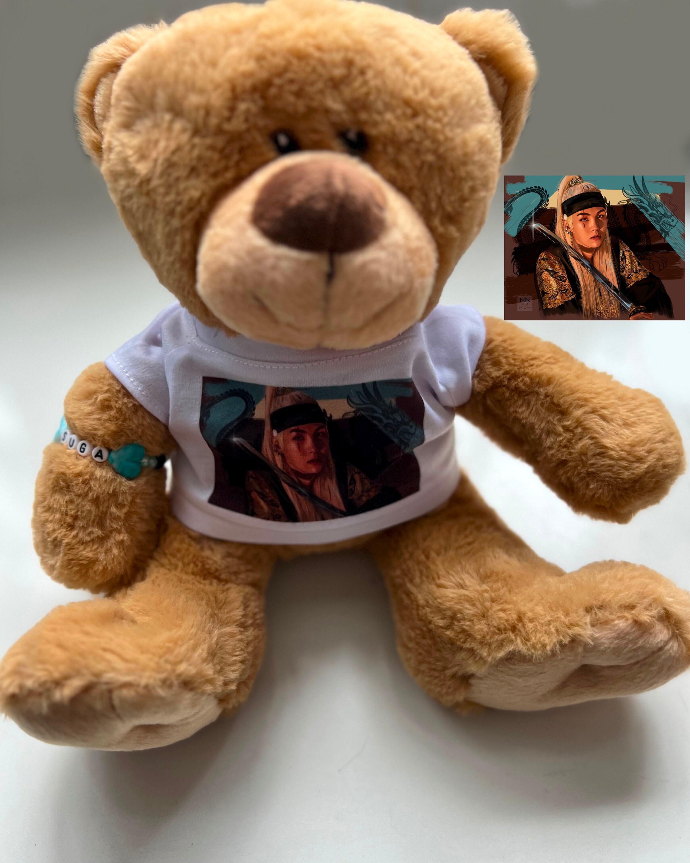 BTS Themed Bears Bts Fanart Bts Gifts Bts Army Gifts Bts - Etsy Australia