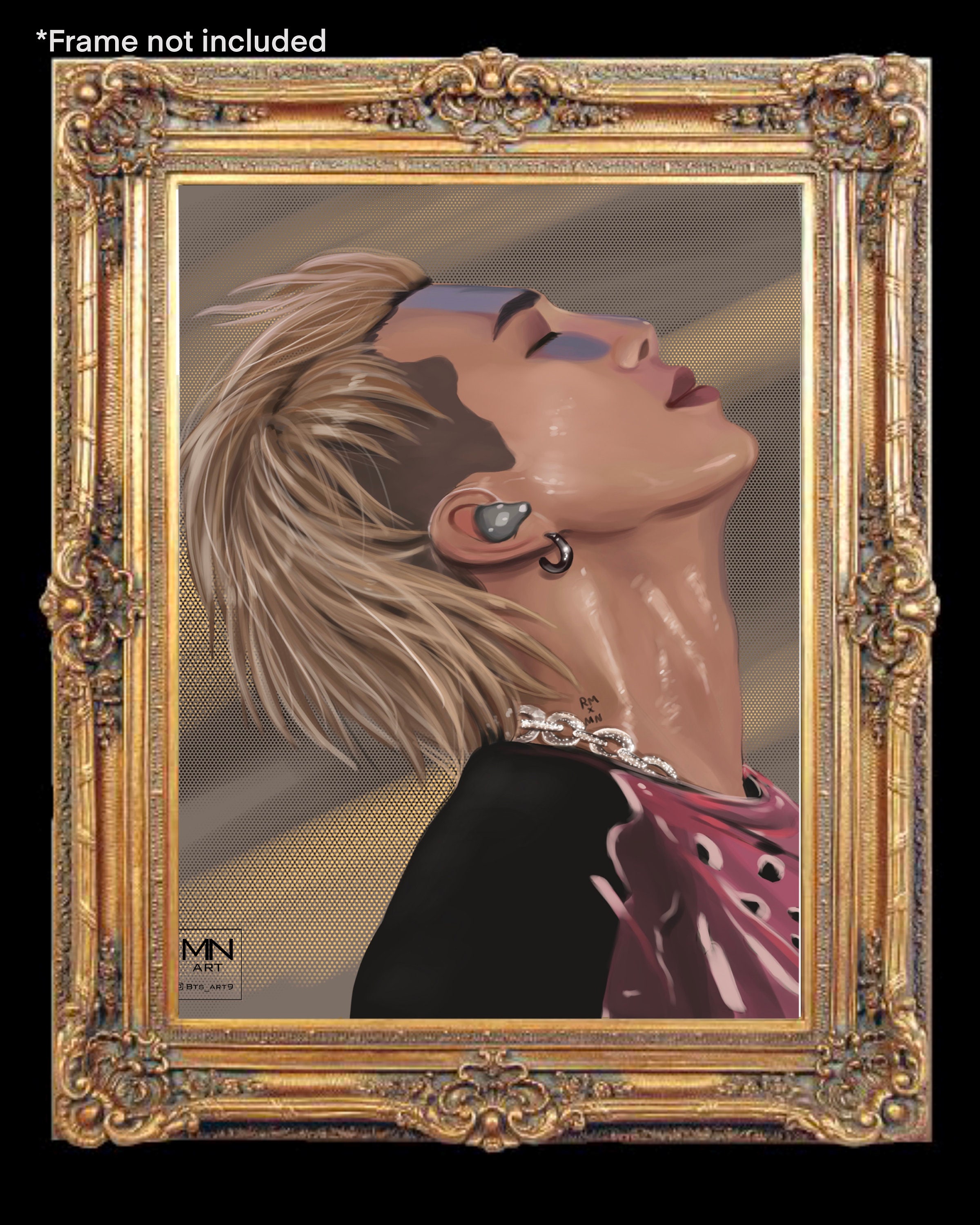 Bts Hot RM Bts Kim Namjoon Fanart Bts RM Fanart Bts Butter - Etsy