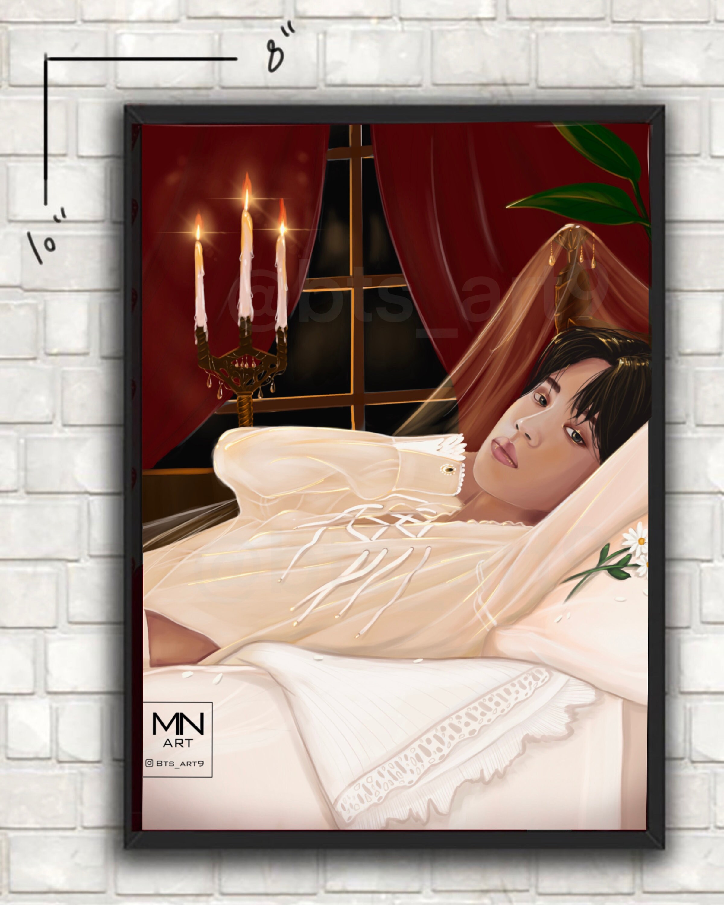 Bts Jimin Fan Art Bts Jimin Art Jimin Fan Art Bts Wall Art - Etsy