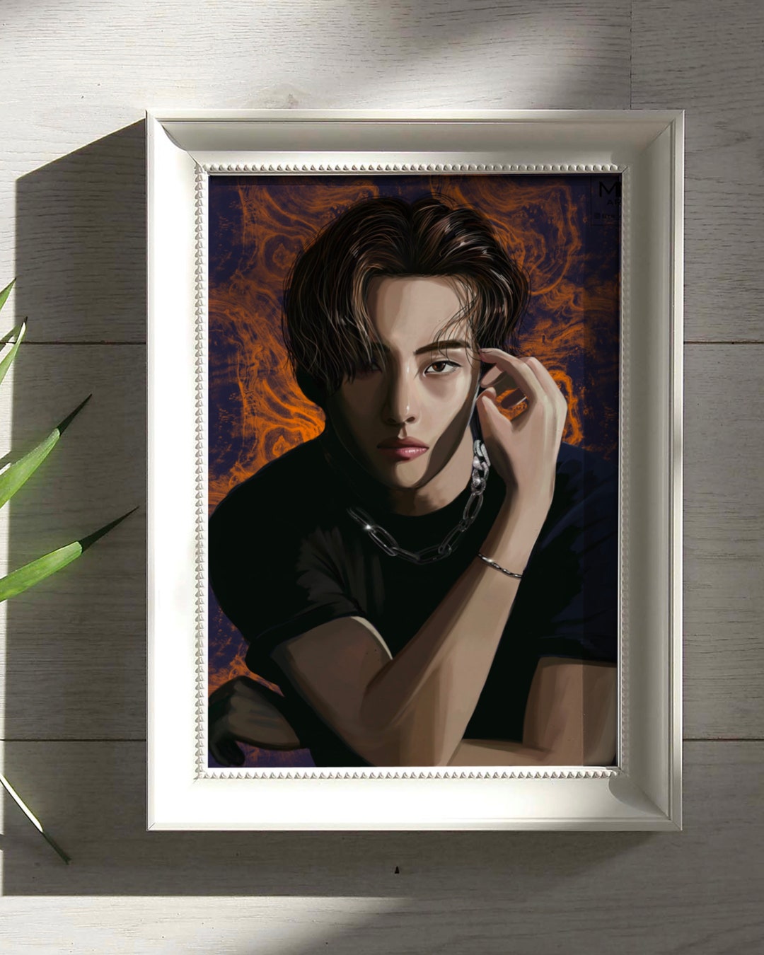Bts Kim Tae Hyung, Bts V, Bts V Art Print, Bts V Fanart, Bts Fanart ...