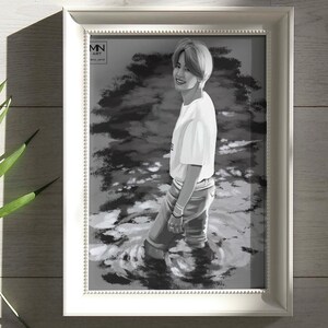 BTS Jimin Fanart Bts Jimin Art Print Bts Army Gift Jimin - Etsy