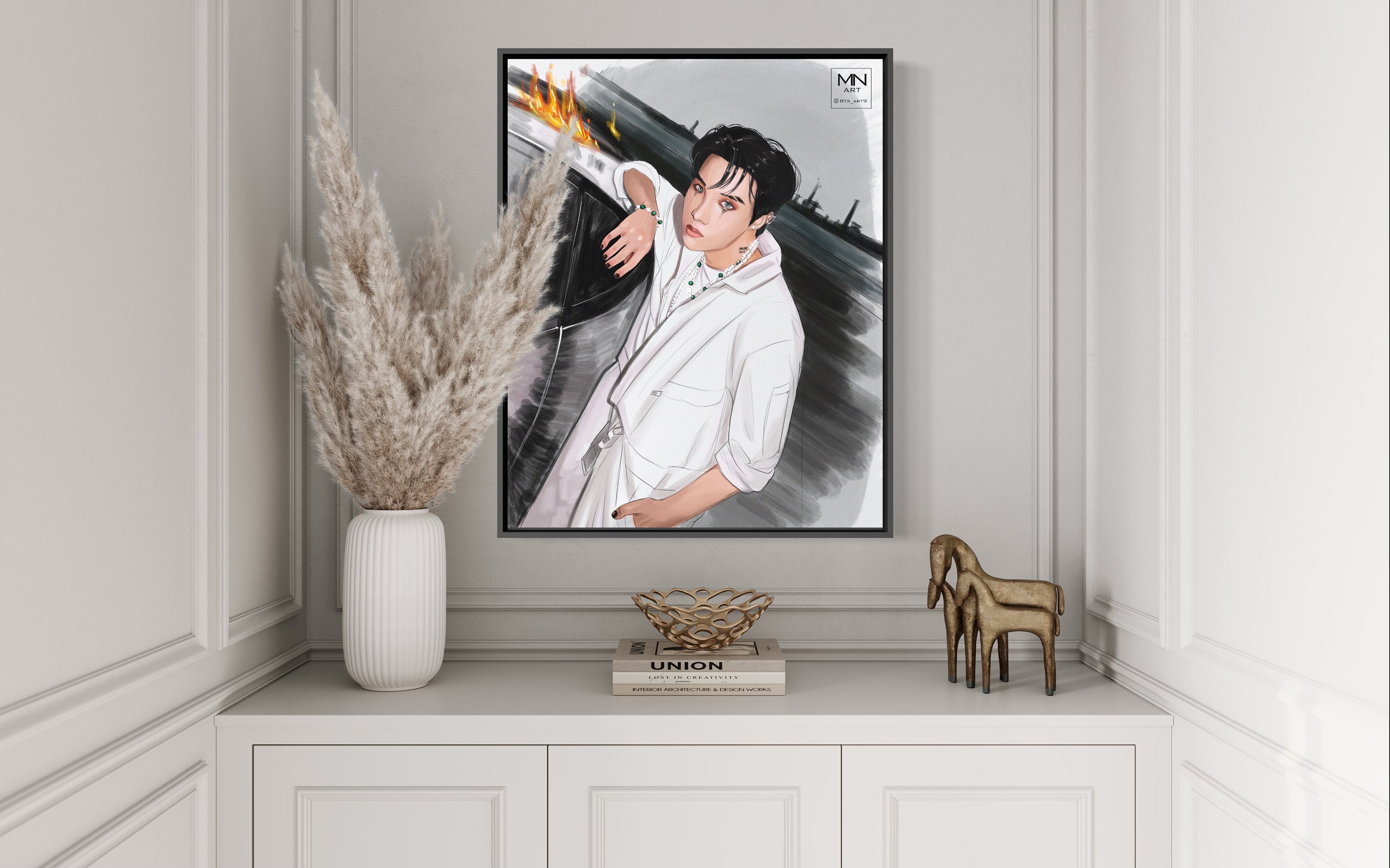 BTS Jhope Arson Art Print Bts Jhope Jack in the Box Jack in - Etsy