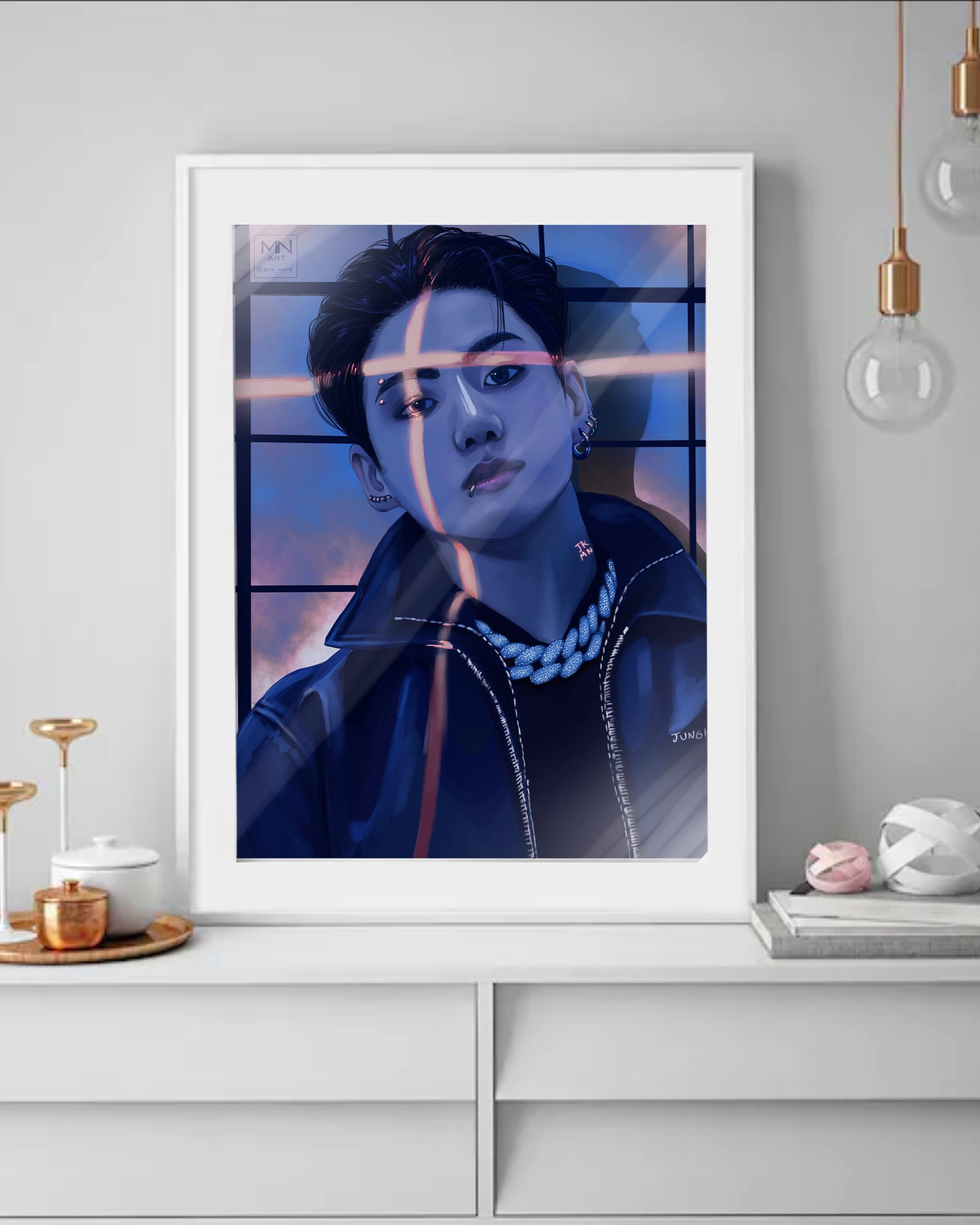 BTS PROOF JK Art, Jungkook Fanart, Jk Digital Art, Army Gift - Etsy