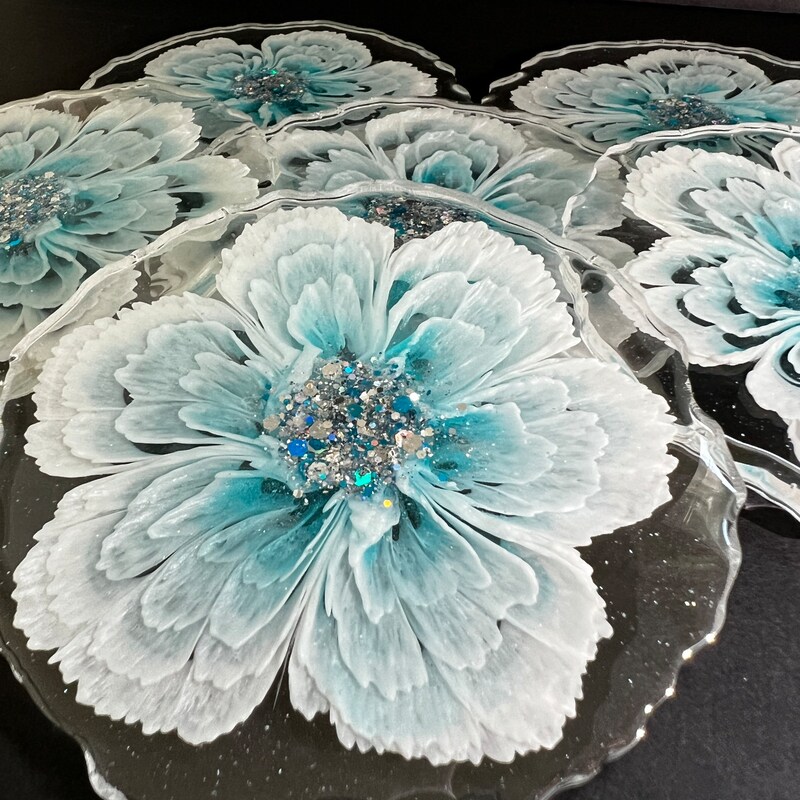 Resin Coasters - Etsy