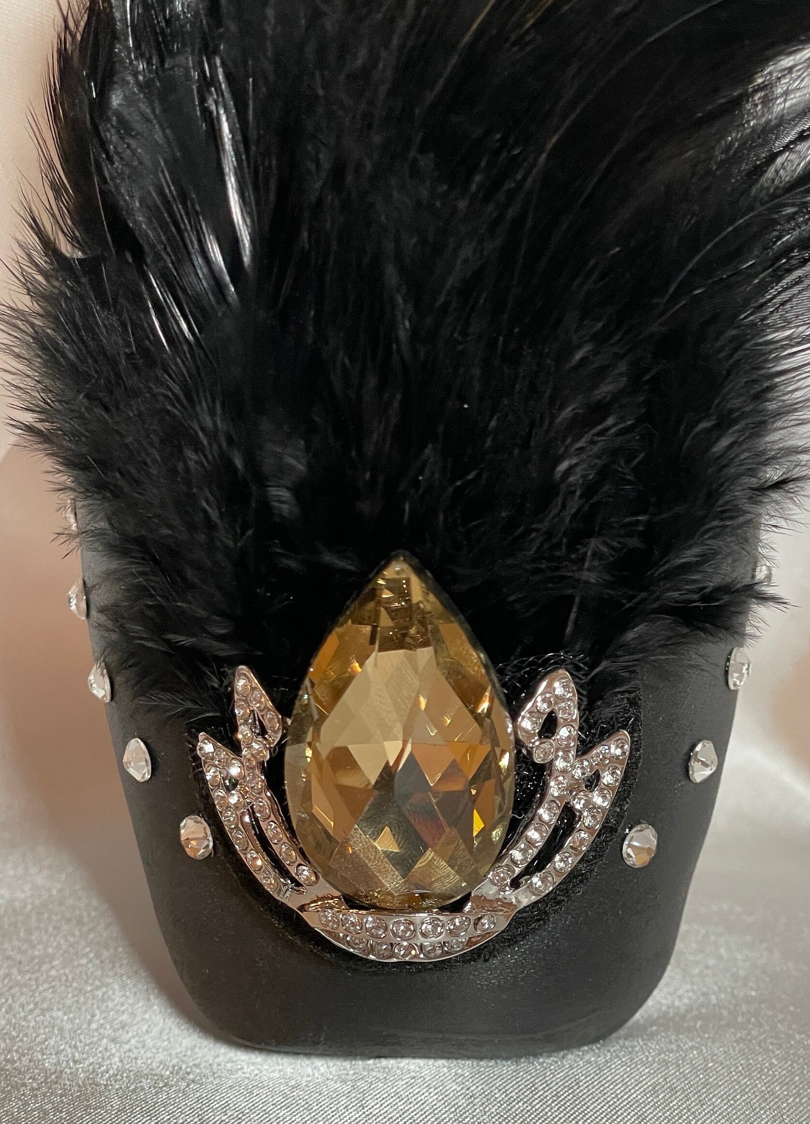 Swan Lake Black Swan Decorated Pointe Shoe With Swarovski Crystals - Etsy