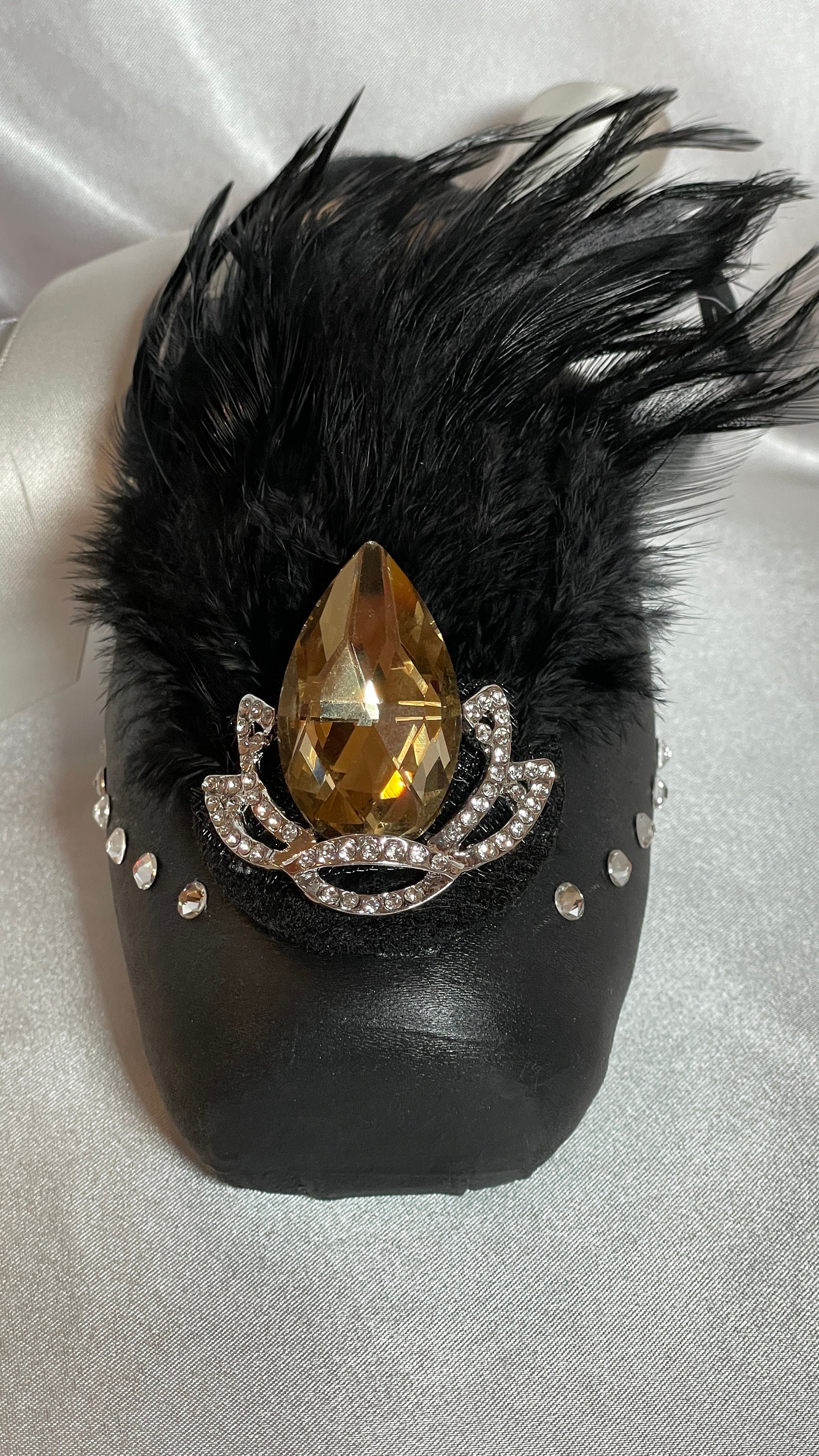Swan Lake Black Swan Decorated Pointe Shoe With Swarovski Crystals - Etsy