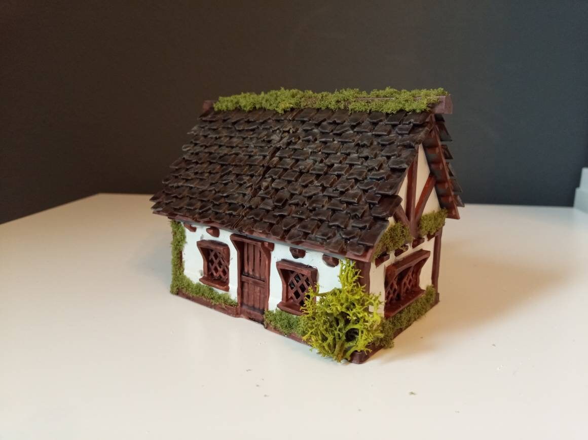 Tabletop Building Medieval Houses - Etsy