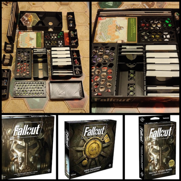 Fallout game board organizer - Etsy.de