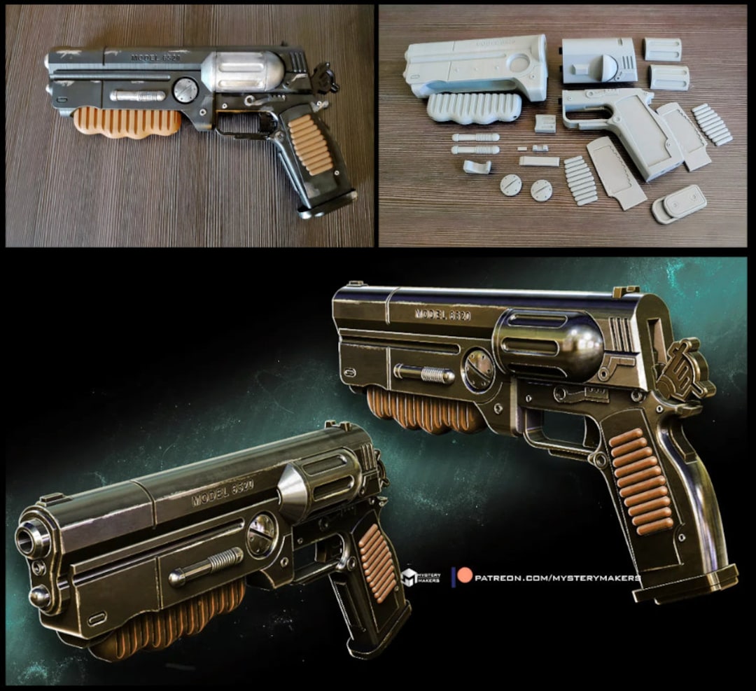 Fallout 10mm Revolver - Etsy