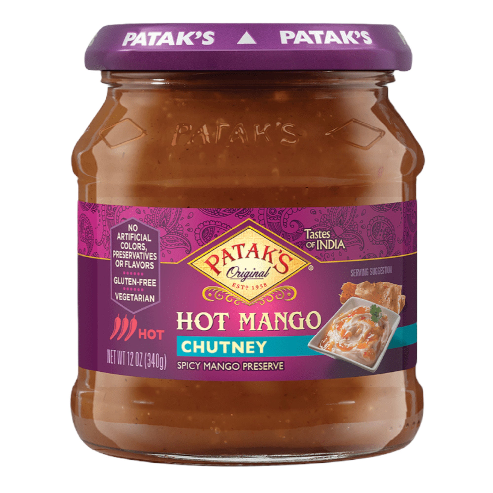 Patak's Chutney's Mix N Match Non GMO 12oz - Etsy