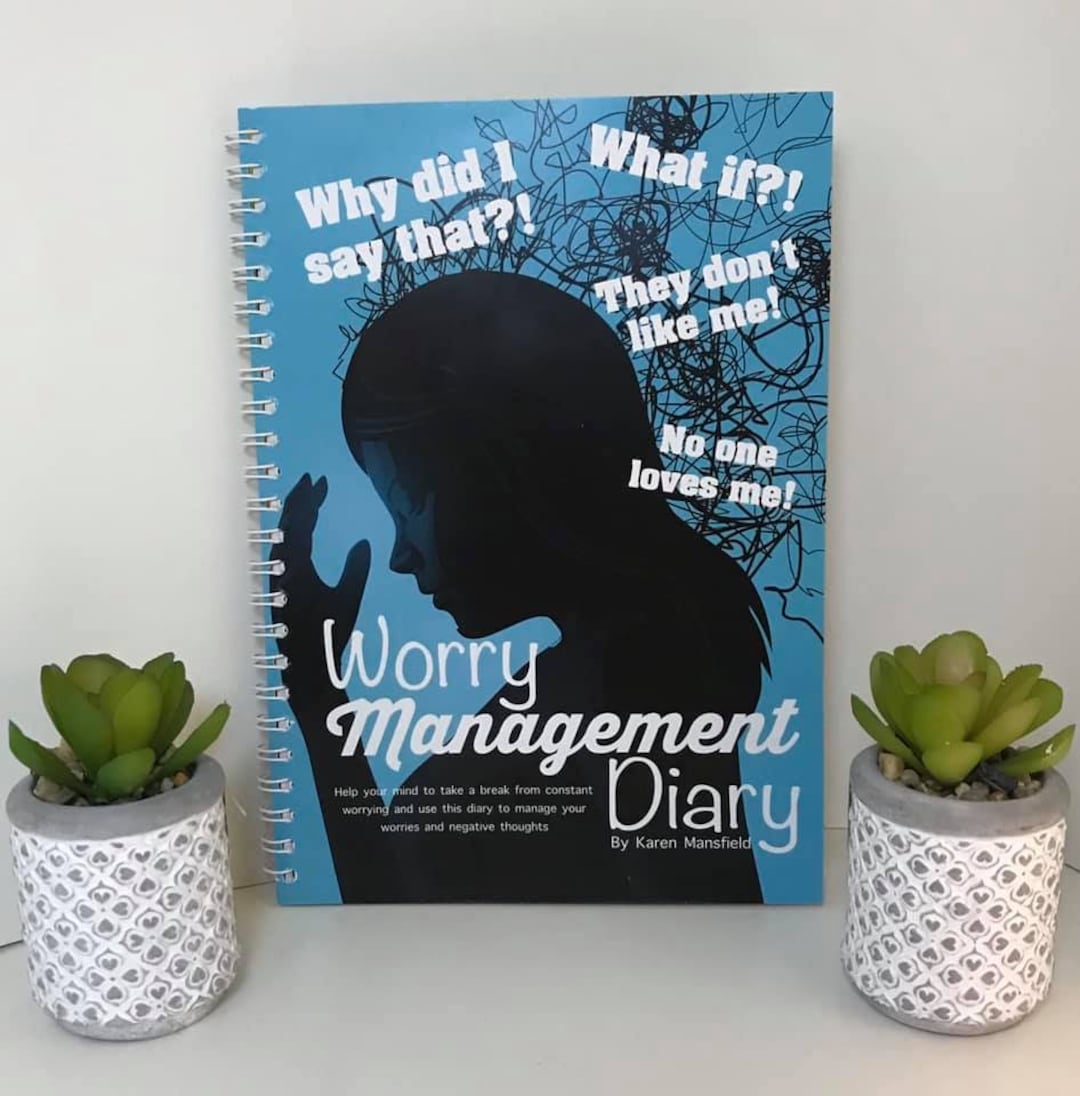 My Worry Management Diary by K.mansfield. Hints and Tips on - Etsy