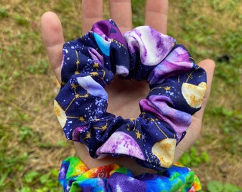 Space Scrunchies - Etsy