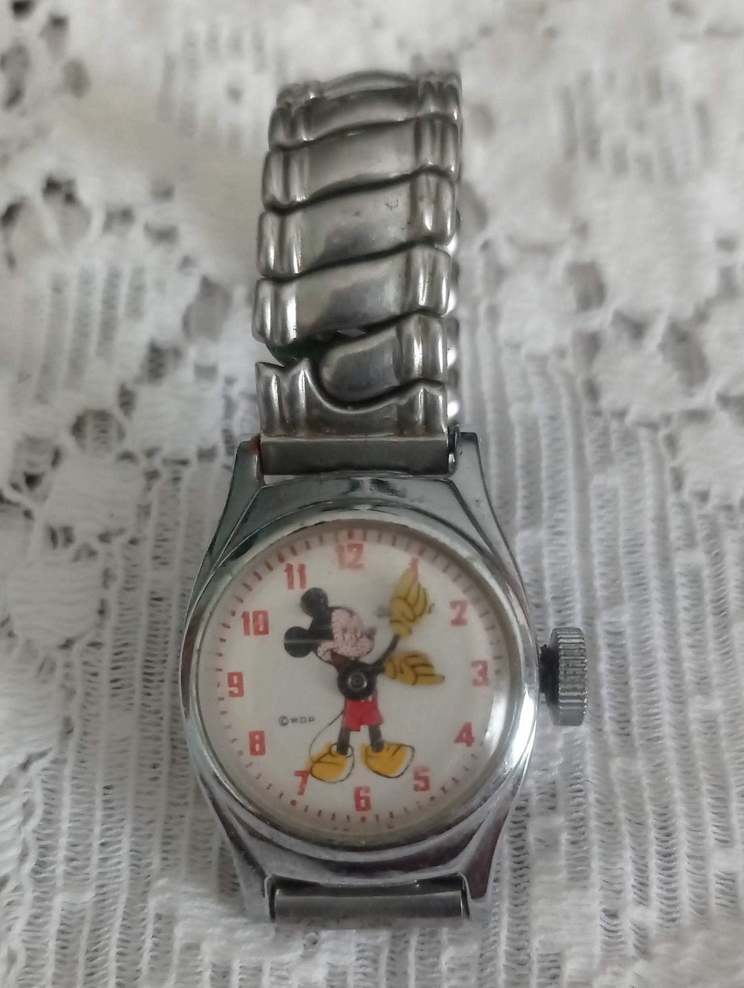 Mickey Mouse Children's Vintage Timex Watch - Etsy