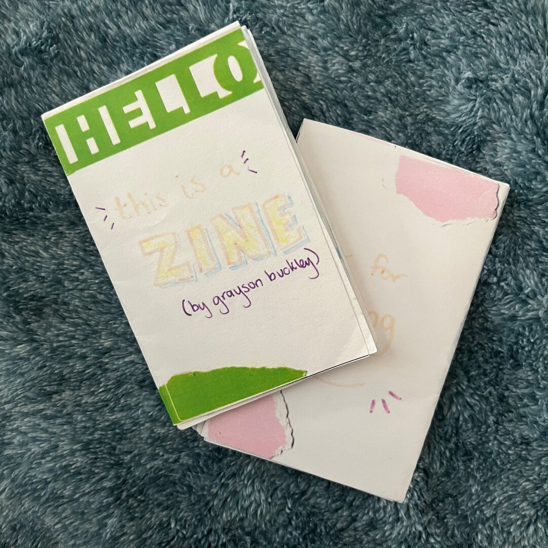 Collage Zine this is a Zine - Etsy