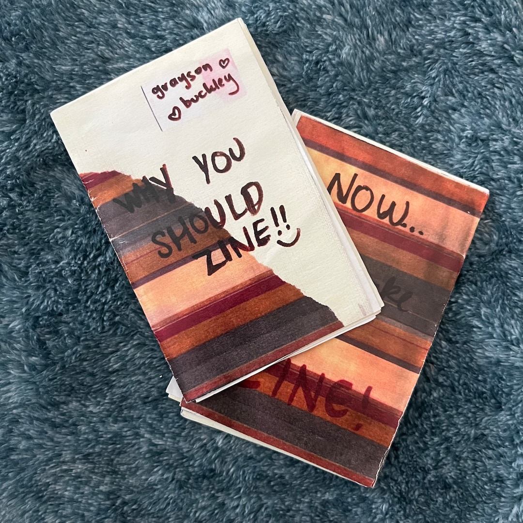 Interactive Zine why You Should Zine - Etsy