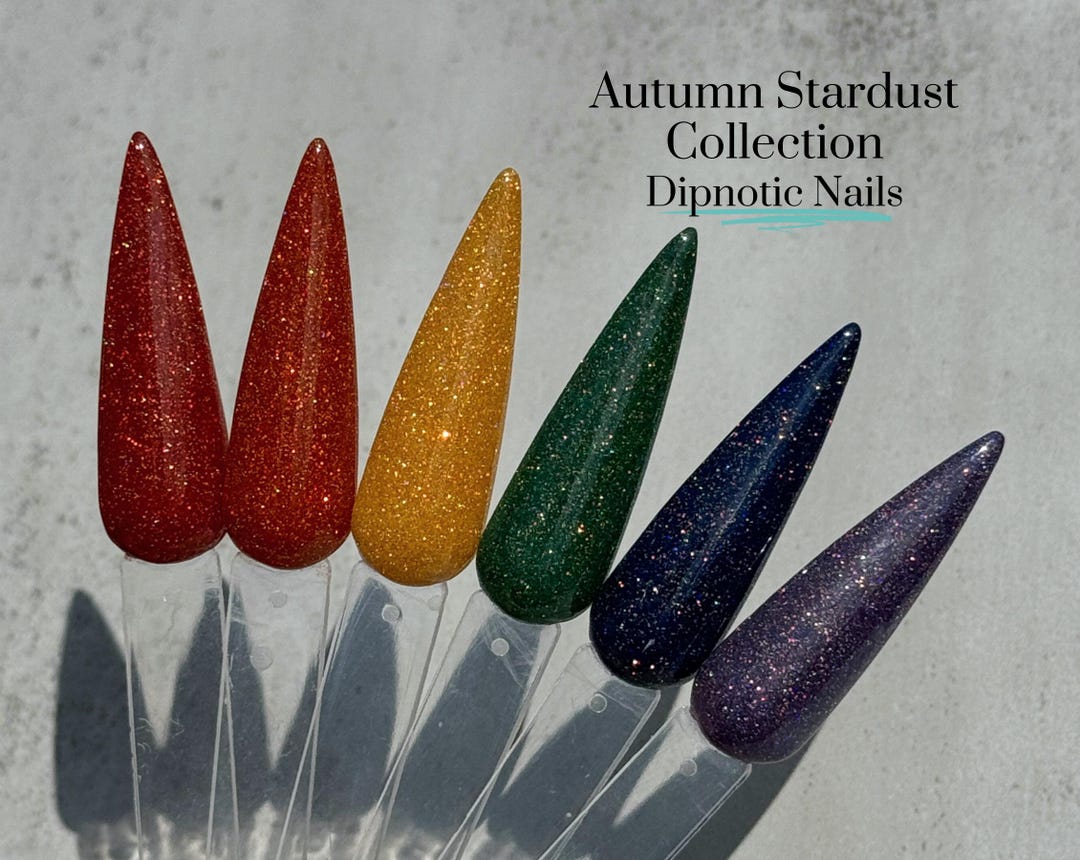 Autumn Stardust Collection Expansion Nail Dip Powder Collection - Etsy