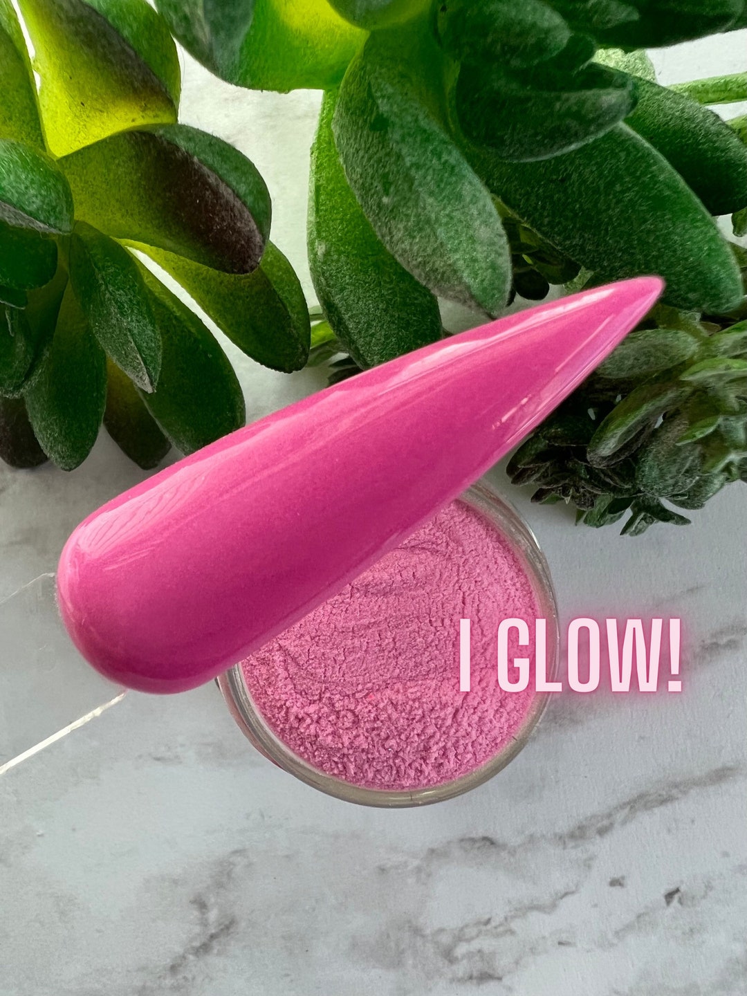 Amsterdam Neon Lights Collection Pastel Neon Glow Pink Nail Dip Powder ...