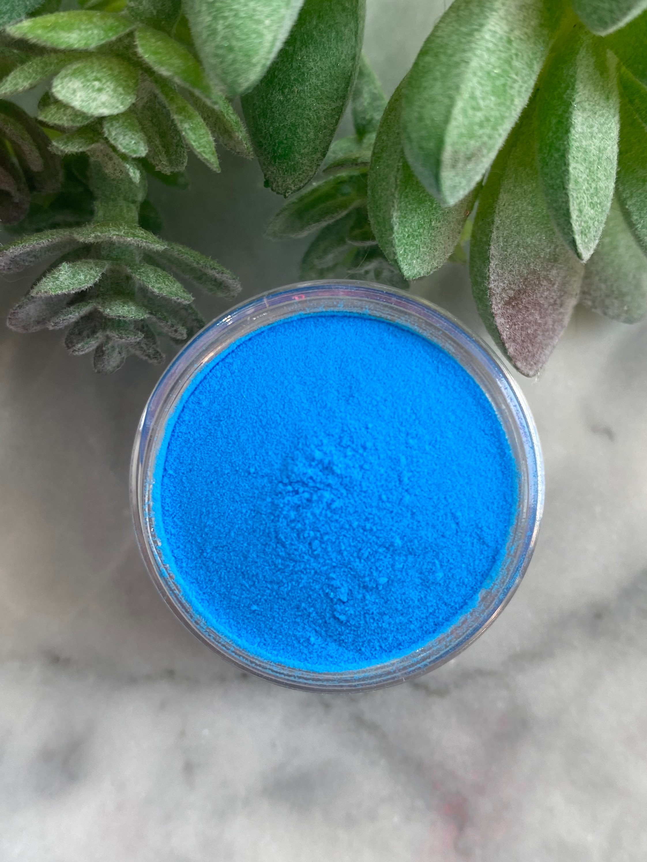 Xenon Neon Blue Nail Dip Powder the Neon Collection - Etsy